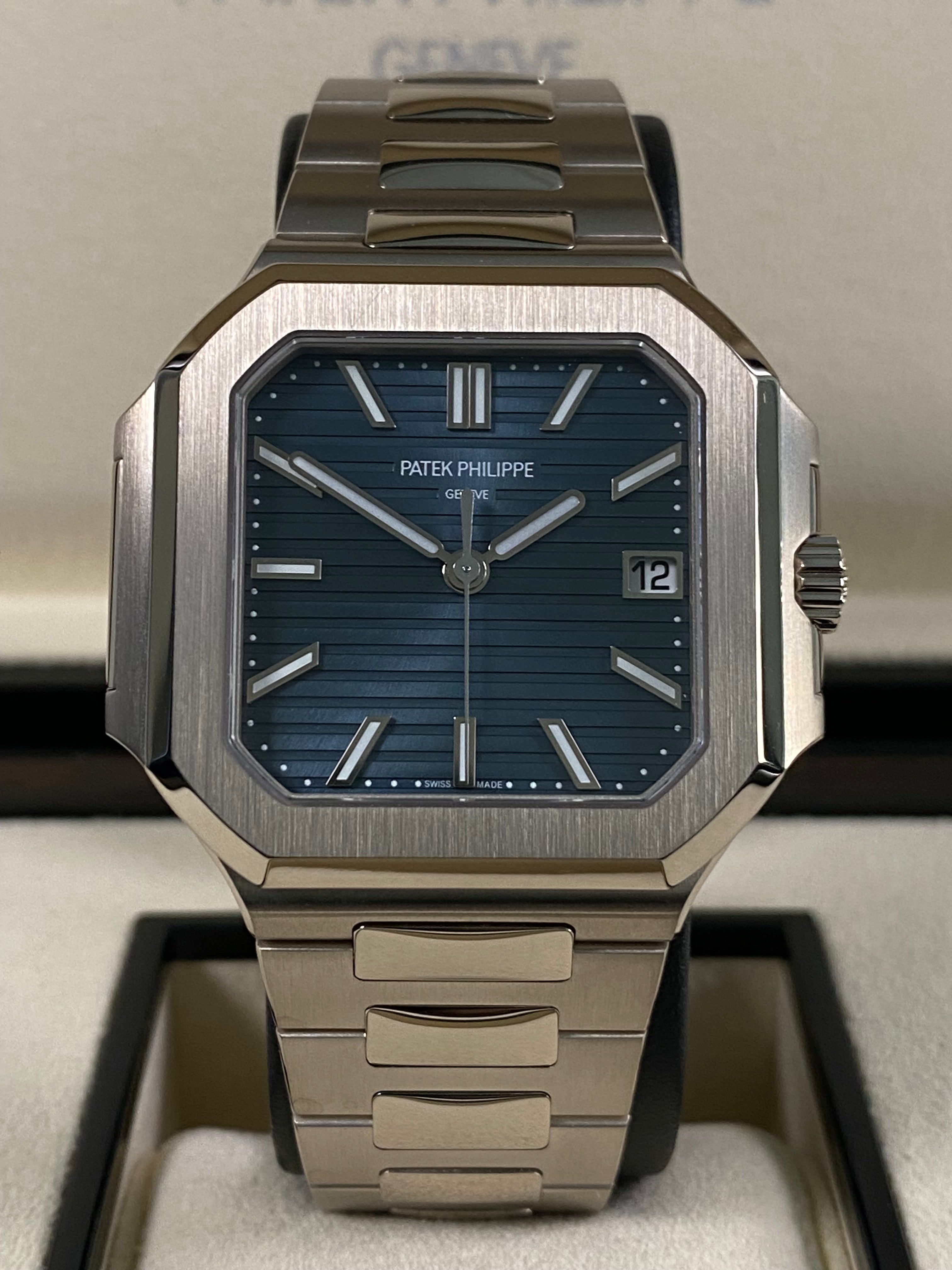 Patek Philippe Cubitus - 2025 - Blue Dial - 7128/1G *FULL SET* – Time ...